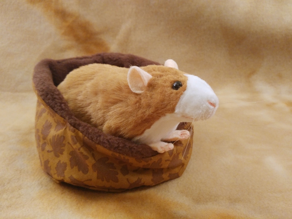 Fawn Blazed Rat Plushie | Citrine Mouse