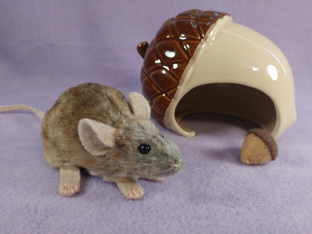 House Mouse Plushie | Citrine Mouse