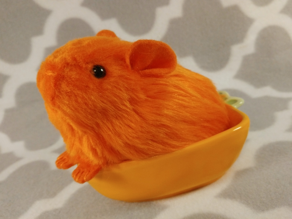 Little Orange Guinea Pig Plushie | Citrine Mouse