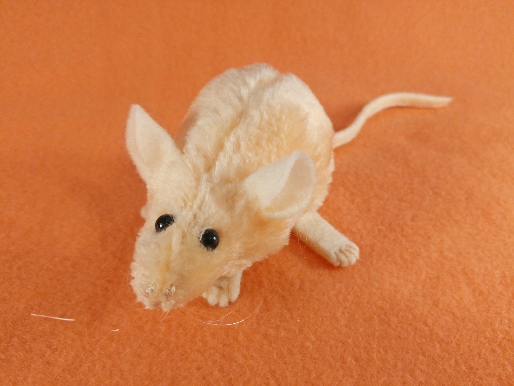 Peach Mouse Plushie | Citrine Mouse