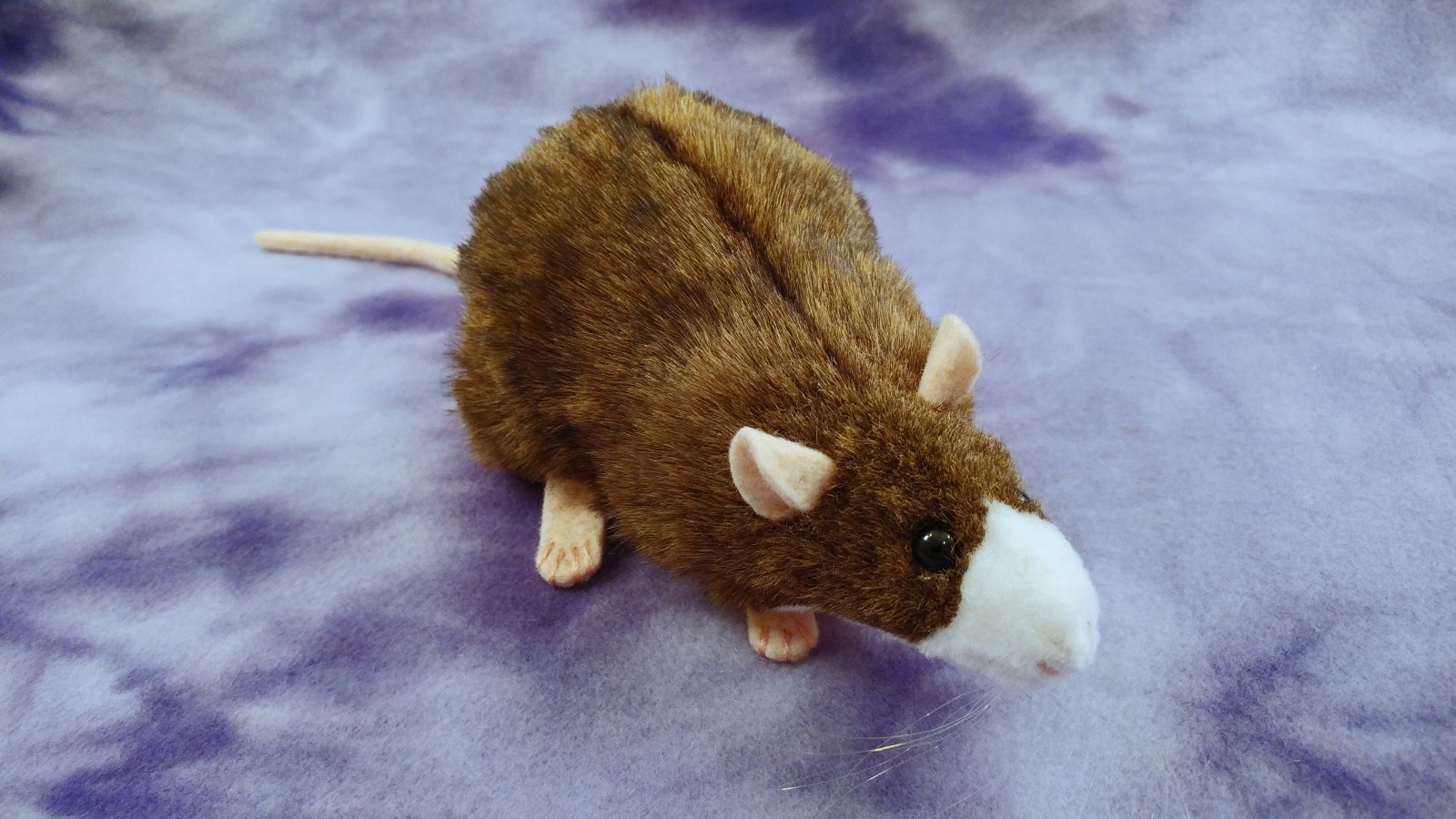 Agouti Brown Blazed Rat Plushie | Citrine Mouse