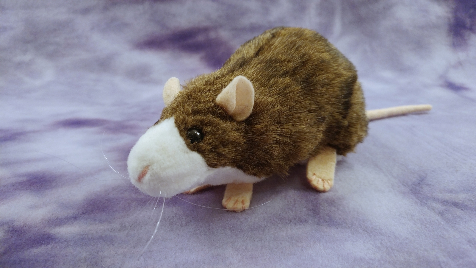 Agouti Brown Blazed Rat Plushie | Citrine Mouse