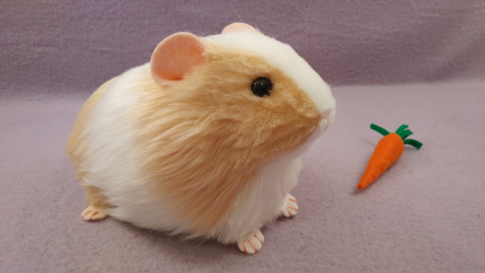 Big Buff Dutch Guinea Pig Plushie | Citrine Mouse