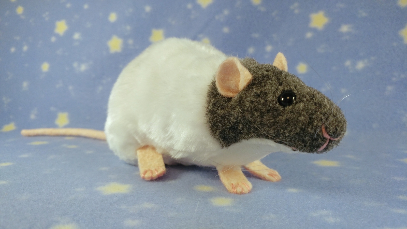 Blue Grey Capped Rat Plushie | Citrine Mouse