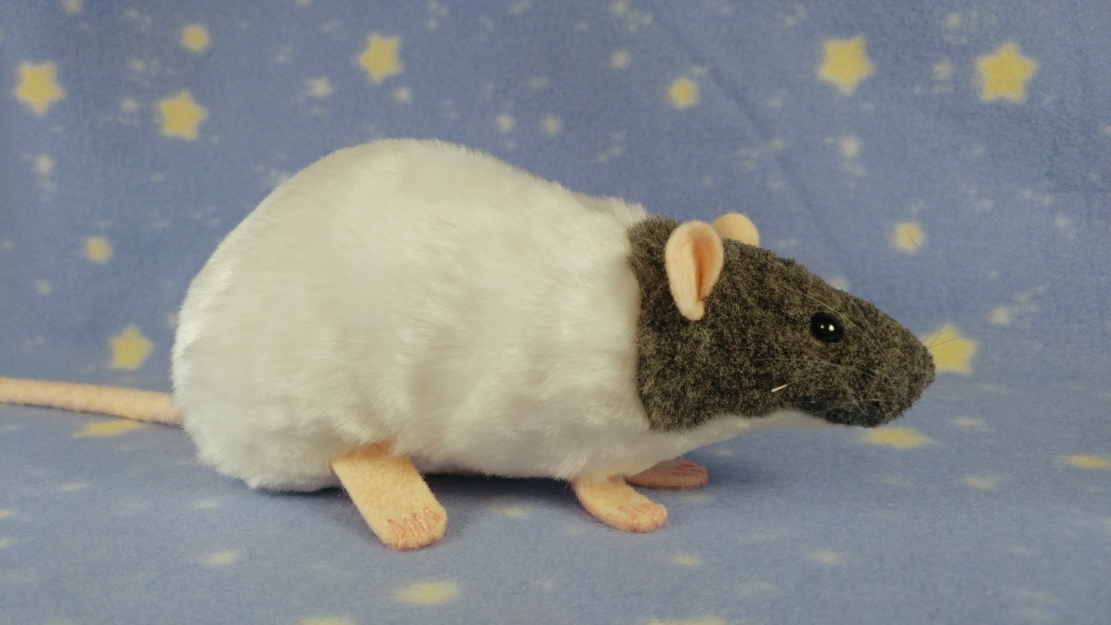 Blue Grey Capped Rat Plushie | Citrine Mouse