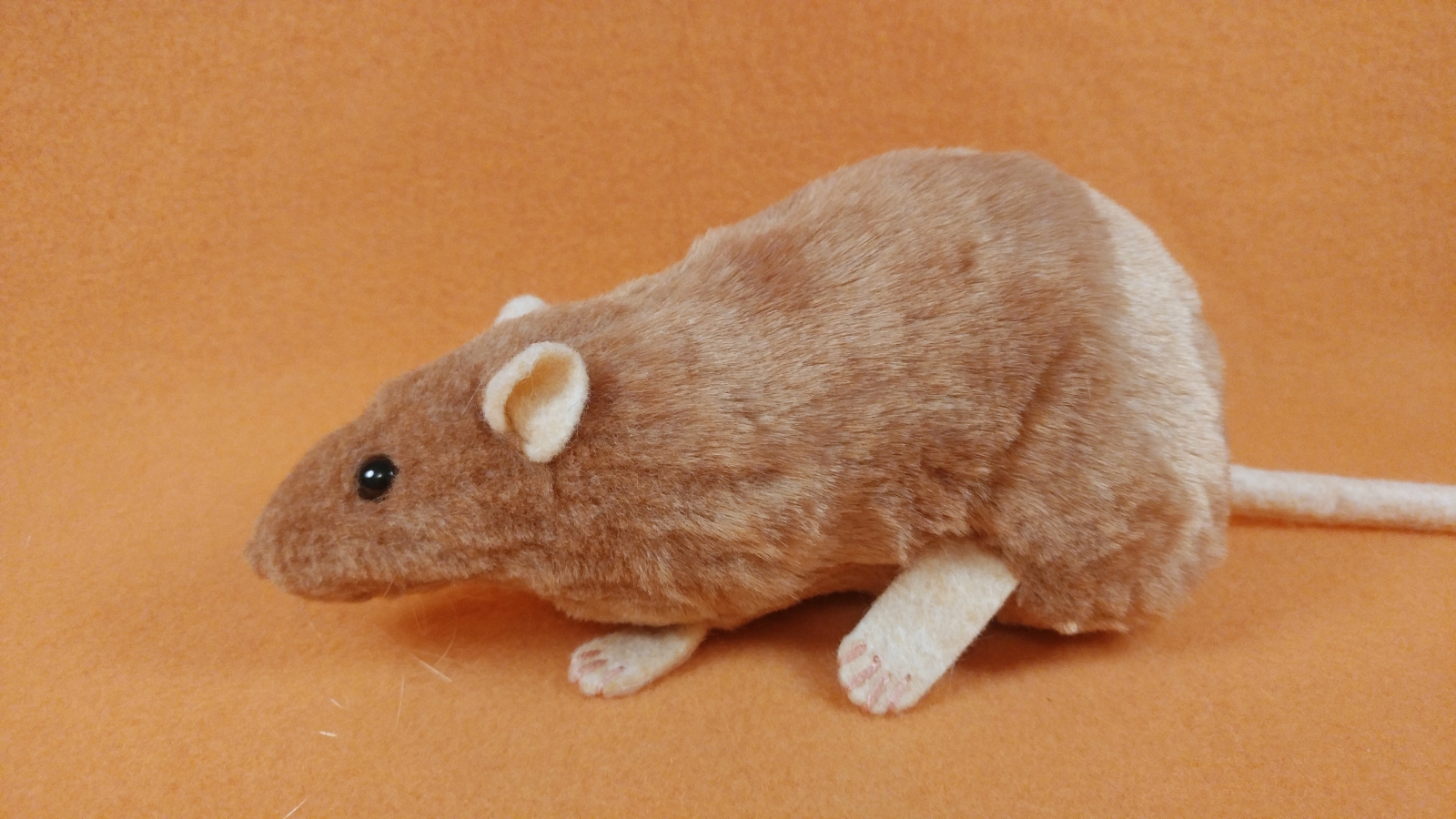 Coral Rat Plushie | Citrine Mouse