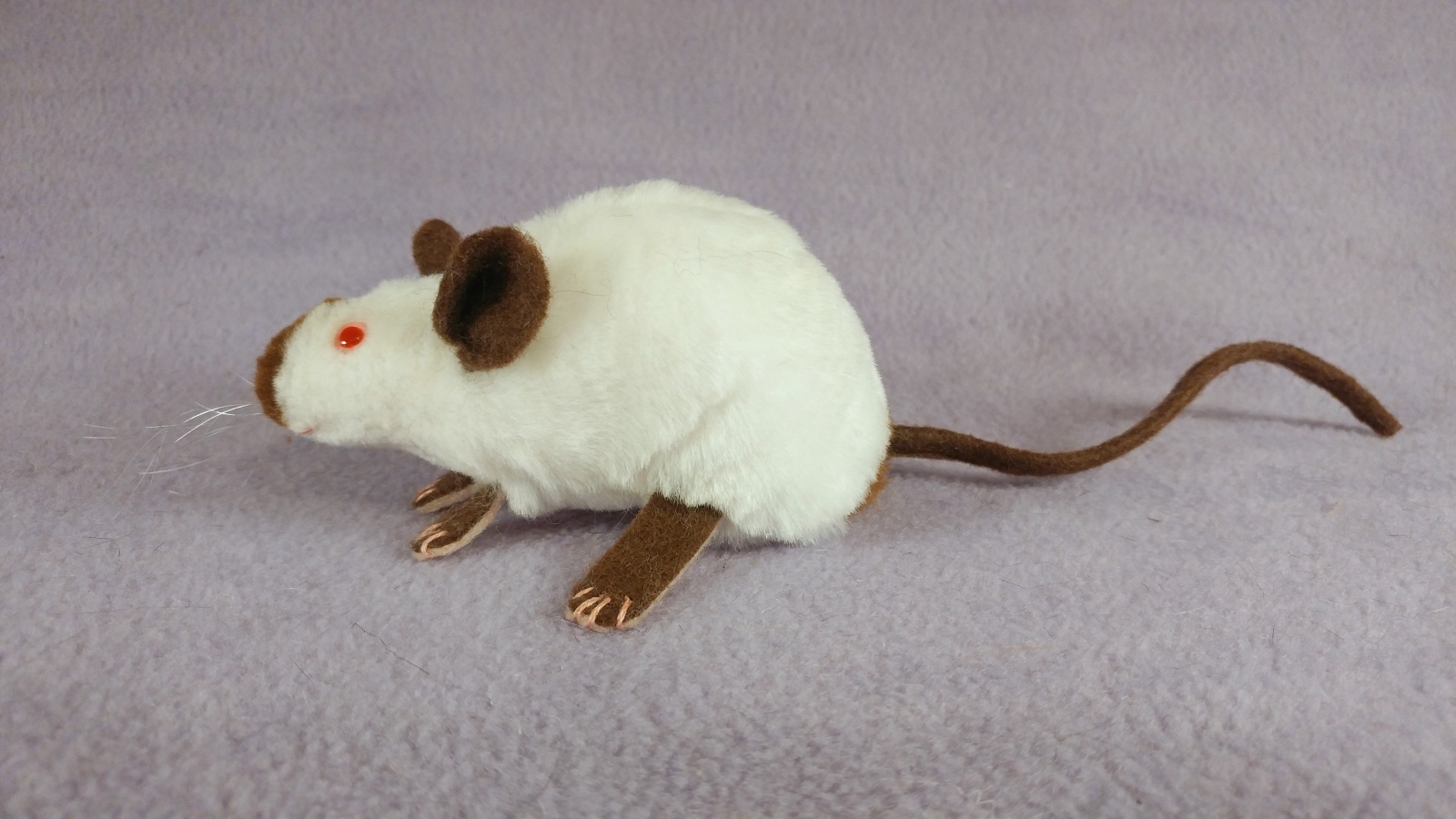 Himalayan Mouse Plushie | Citrine Mouse
