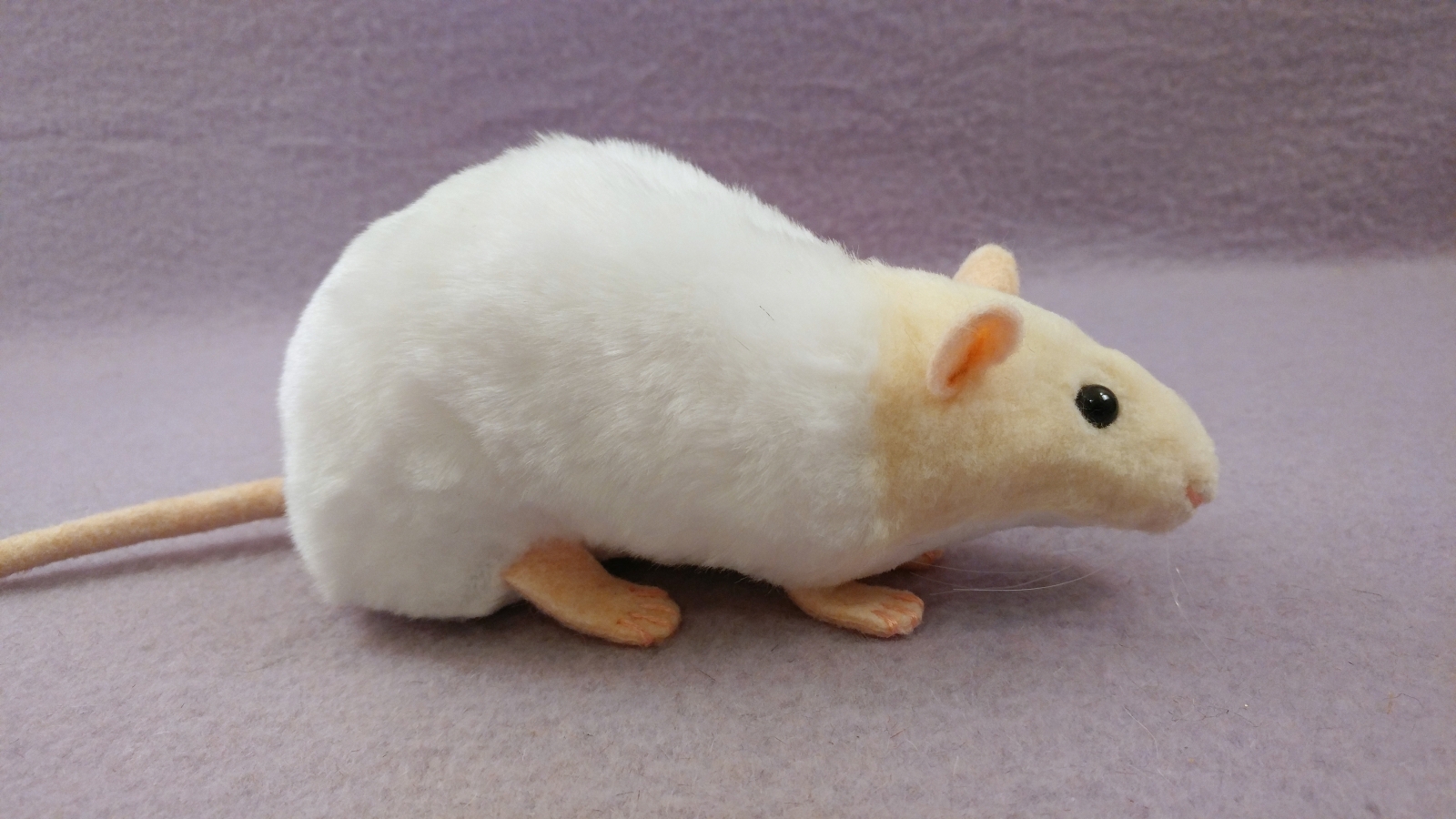 Ivory Capped Rat Plushie | Citrine Mouse
