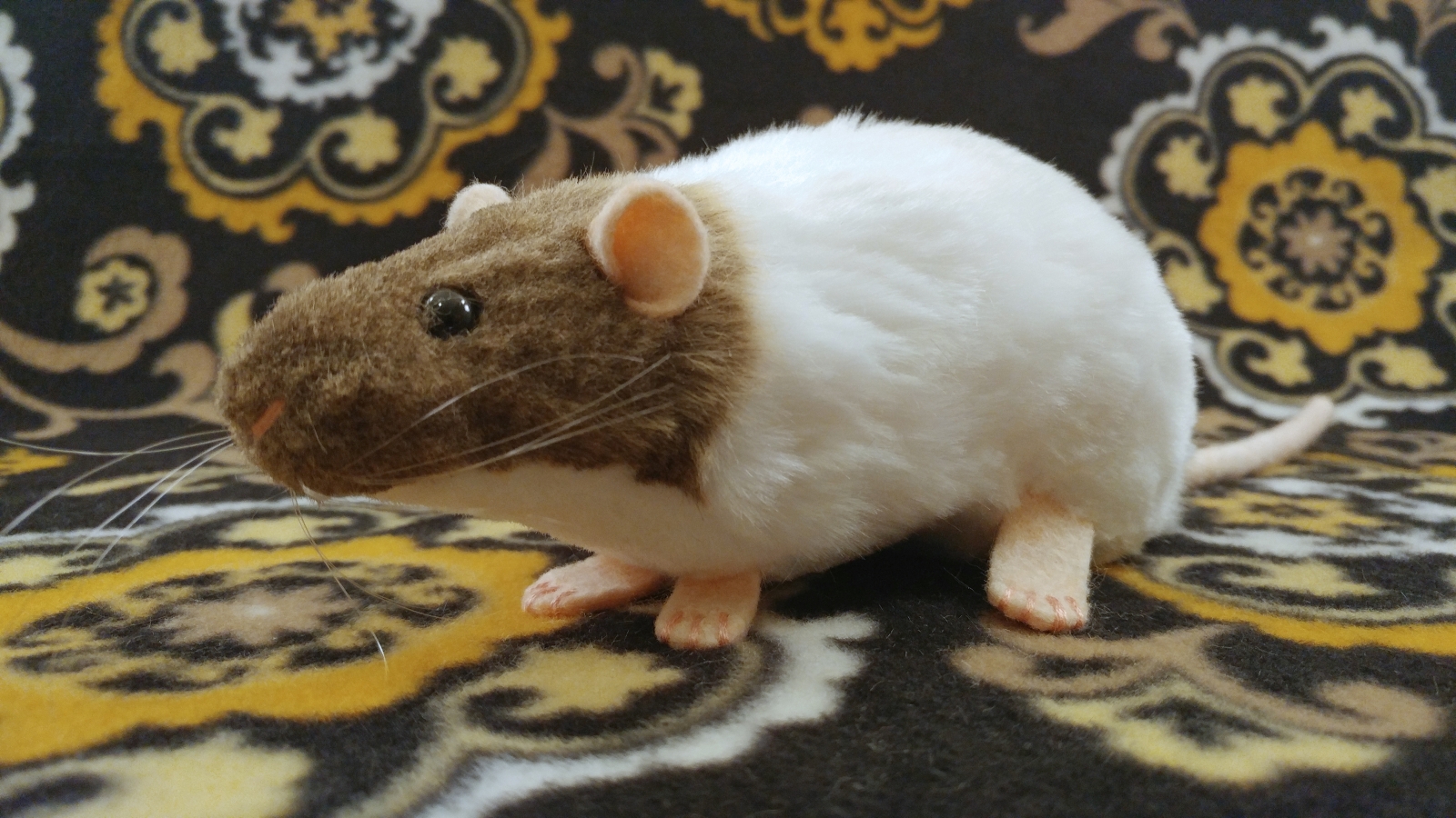 Light Brown Capped Rat Plushie | Citrine Mouse