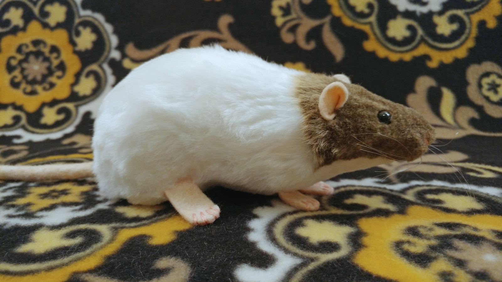 Light Brown Capped Rat Plushie | Citrine Mouse