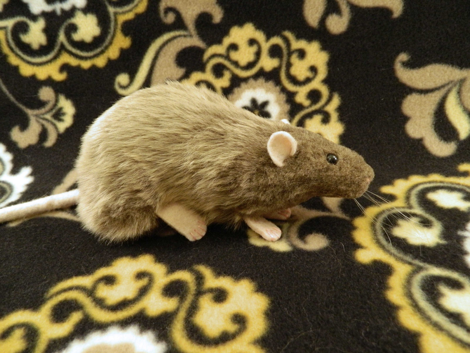 Light Brown Rat Plushie | Citrine Mouse
